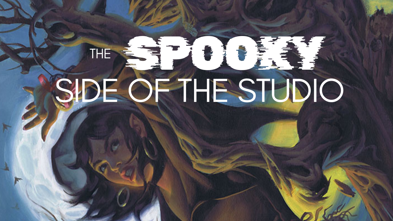 The Spooky Side Of The Studio – Steve Rude Art
