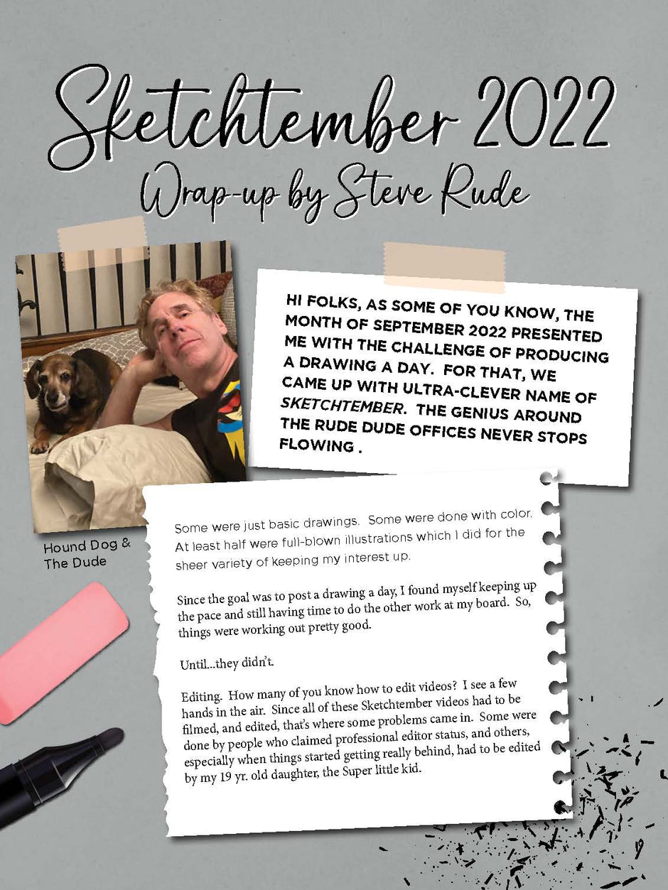 Official Homepage for Steve Rude the Dude – Steve Rude Art