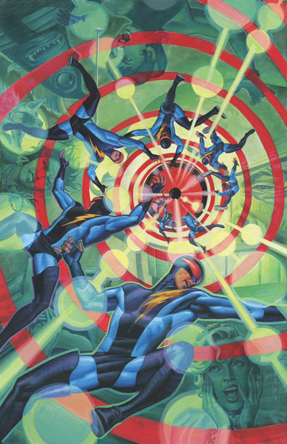 Nexus Into The Past Cover Painting – Steve Rude Art