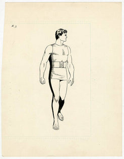 Magnus Color Sketch by Russ Manning 1 – Steve Rude Art