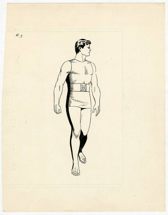 Magnus Color Sketch by Russ Manning 1 – Steve Rude Art